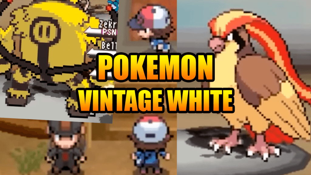 Pokemon Vintage White Plus NDS » PokeMundo